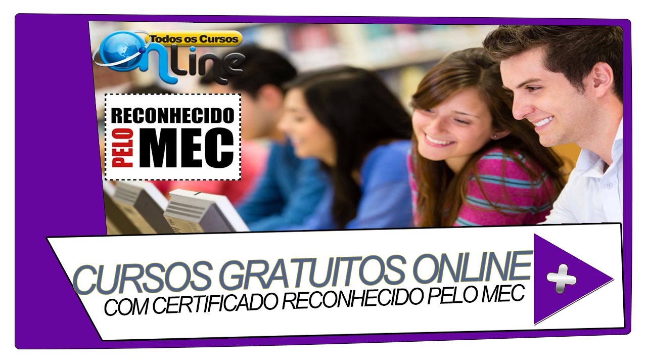 Cursos gratuitos online com Certificado - YouTube