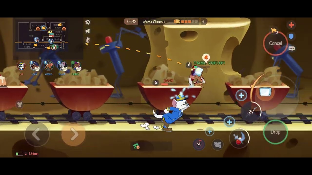 tom and jerry chase mouseketeer jerry win top 1 - YouTube