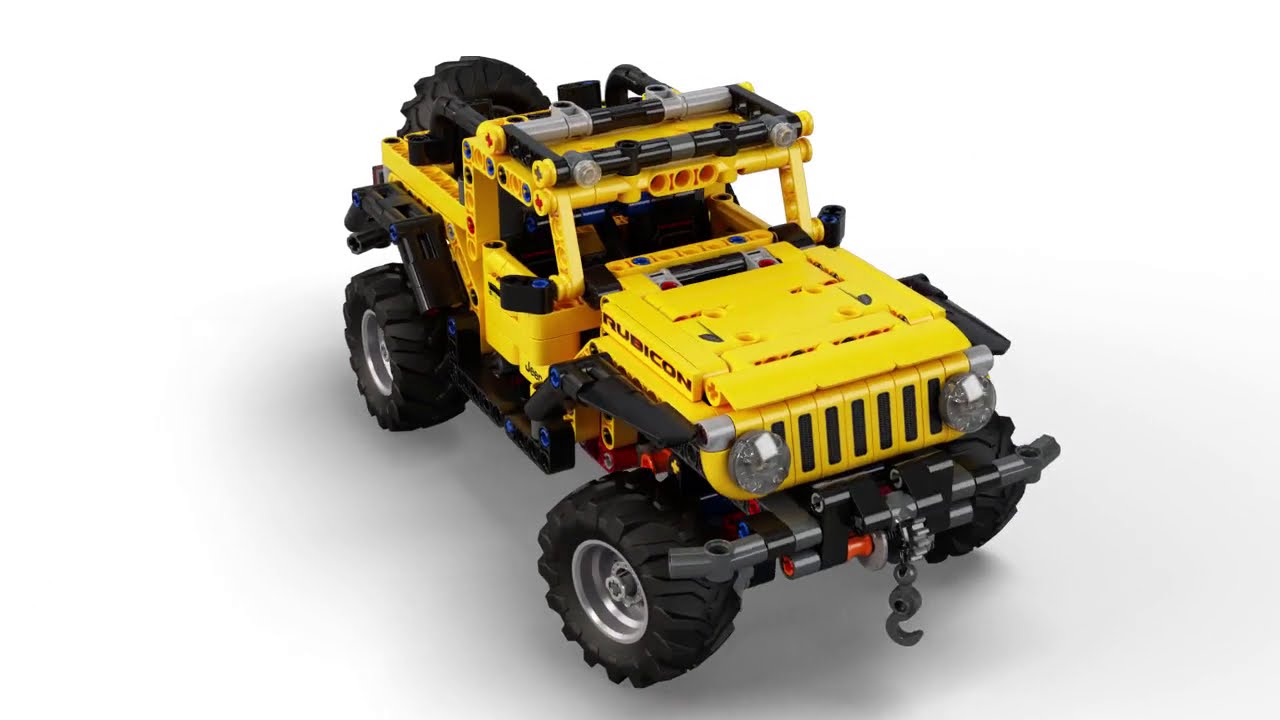 LEGO Technic 42122 Jeep Wrangler - YouTube