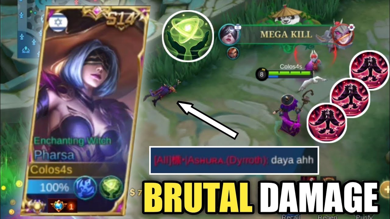 PURIFY IS THE NEW META EMBLEM FOR PHARSA | MLBB UPDATE 2022 | - YouTube