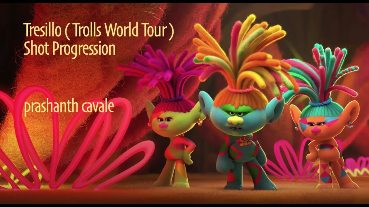 Tresillo ( Shot Progression - Trolls World Tour ) - YouTube