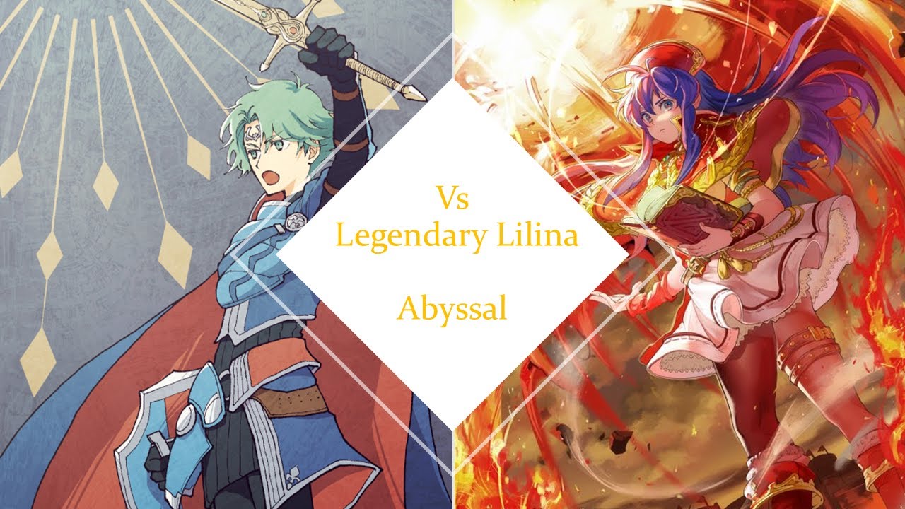 [FEH] Brave Alm solo's Legendary Lilina-Abyssal (Fire Emblem Heroes ...