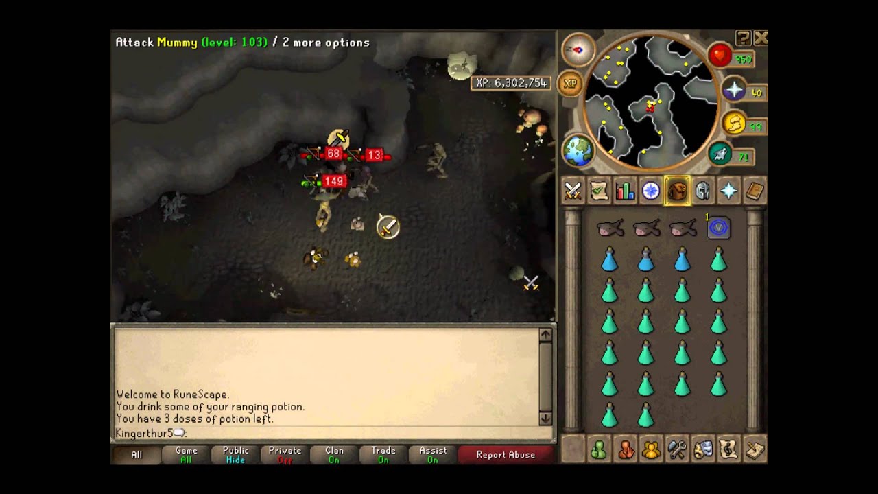 RS Pures Guide to Chinning Mummies! 150k+ exp per hour! - YouTube