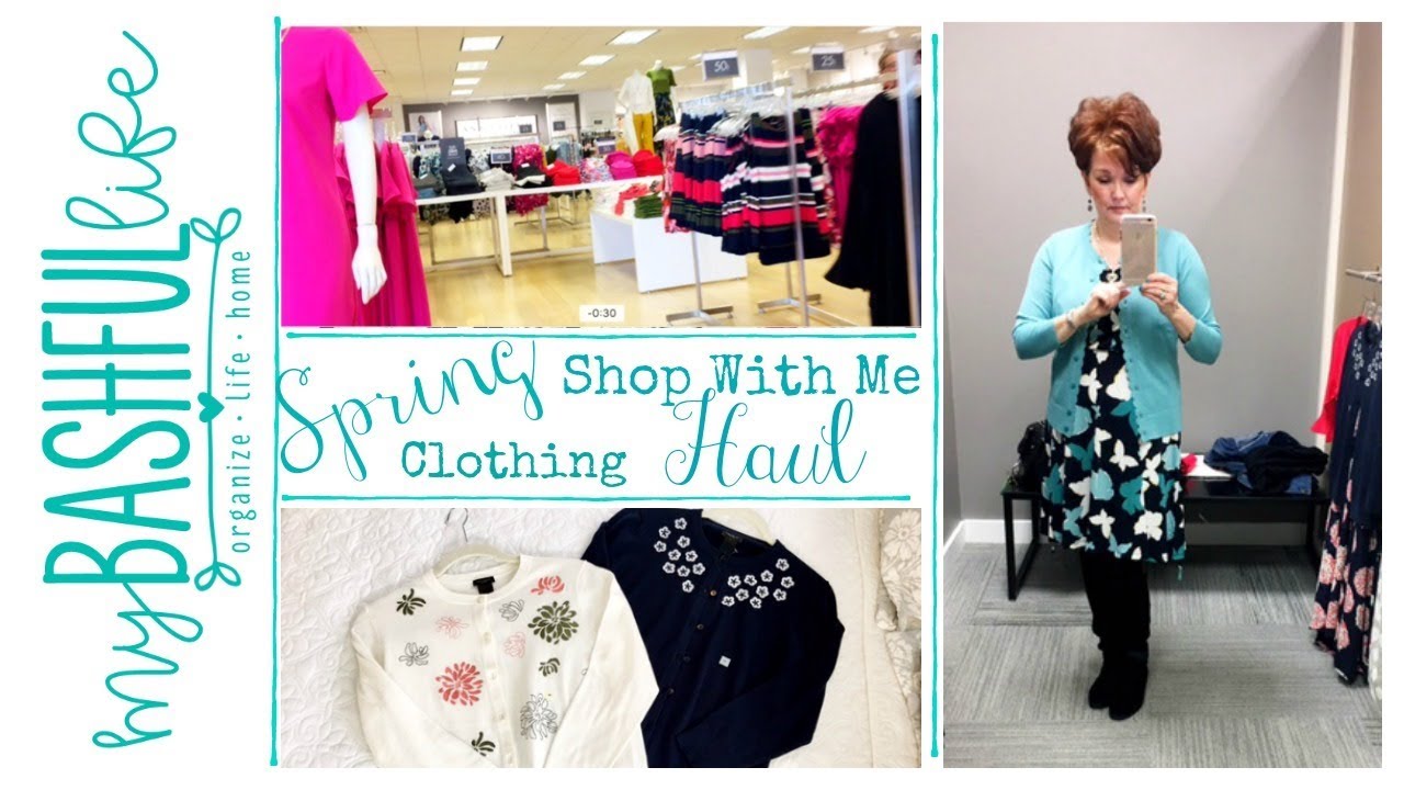 Spring Shop With Me / Clothing Haul - YouTube