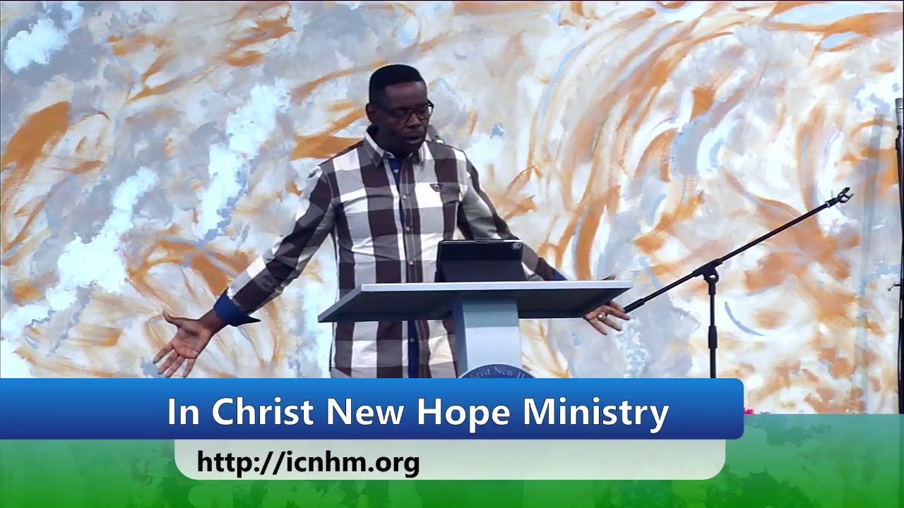 In Christ New Hope Ministry Bible Study - YouTube