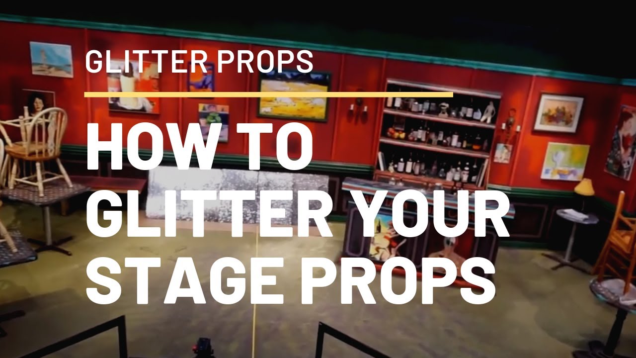 STAGE PROPS-WHAT SIZE GLITTER DO I NEED? - YouTube