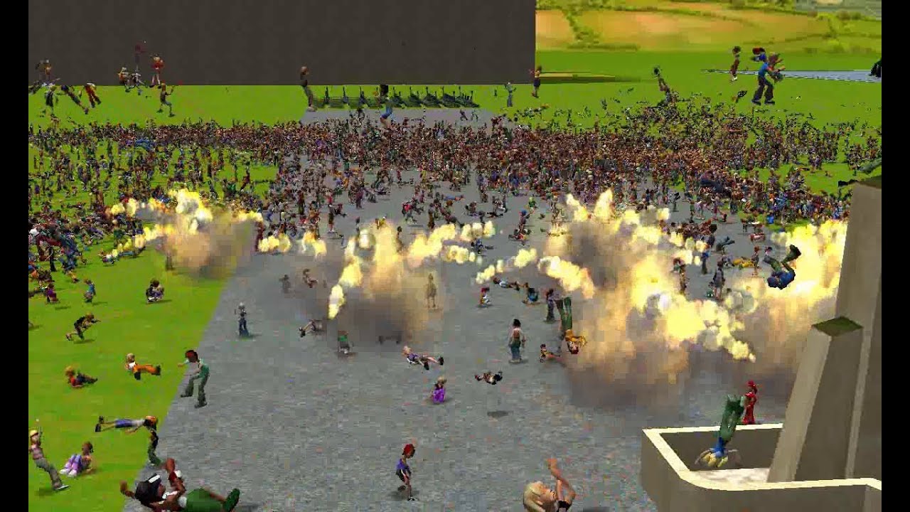 Roller Coaster Tycoon 3 More Peep Torture - YouTube