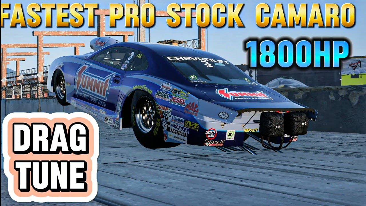 Forza Horizon 5 | Fastest Pro Stock Camaro Drag Build & Tune - YouTube