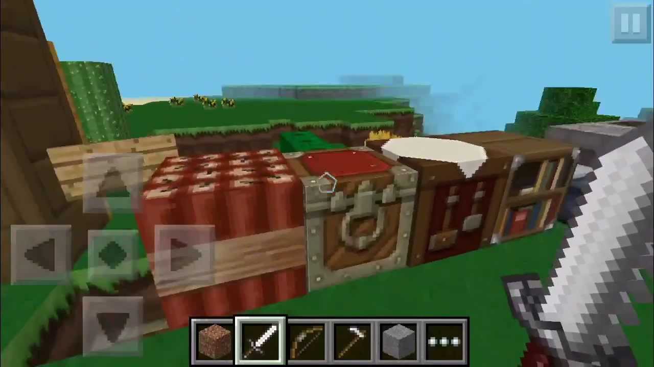 Minecraft Pocket Edition - "SPHAX" Realistic Texture Pack Review - YouTube