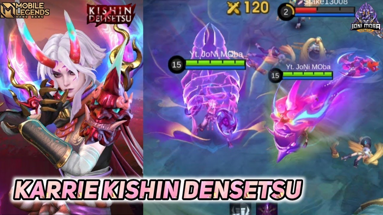 KARRIE NEW SKIN KISHIN DENSETSU - SKILLS EFFECT - RELEASE DATE/TANGGAL ...