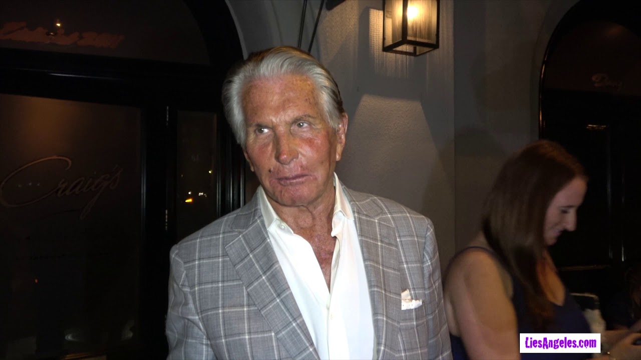 Veteran Actor George Hamilton is seen at Craig's restaurant in LA ...