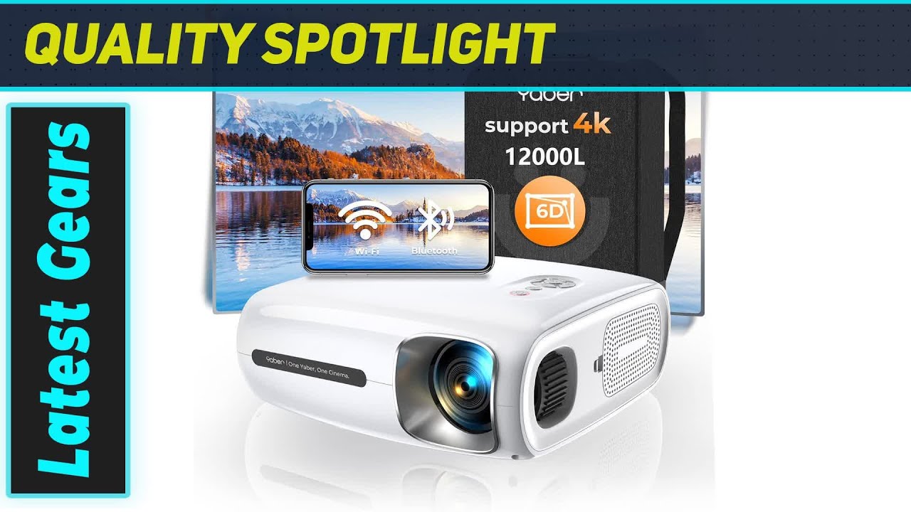 YABER Pro V7 Projector: Best Auto Keystone Correction? - YouTube