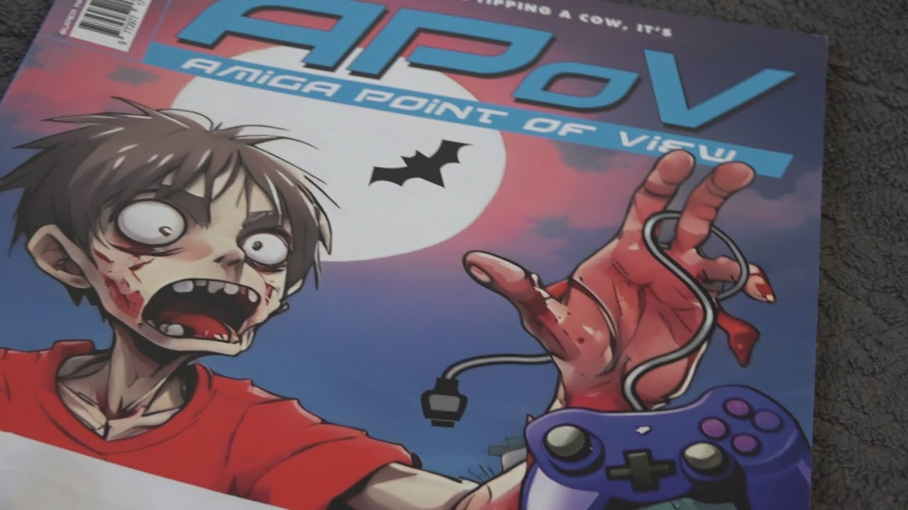 Amiga Point of View (APoV) Magazine Issue #5 (2024) Unboxing and Test ...