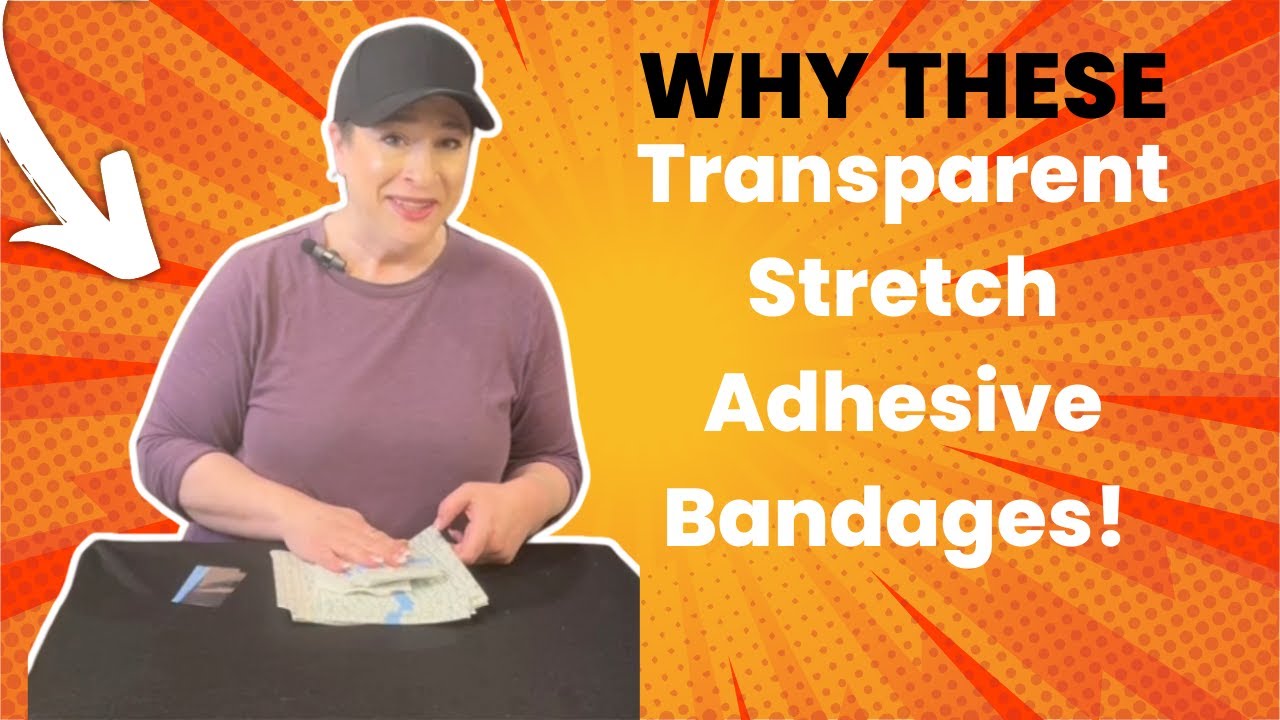 Review of these Transparent Stretch Adhesive Bandages - YouTube