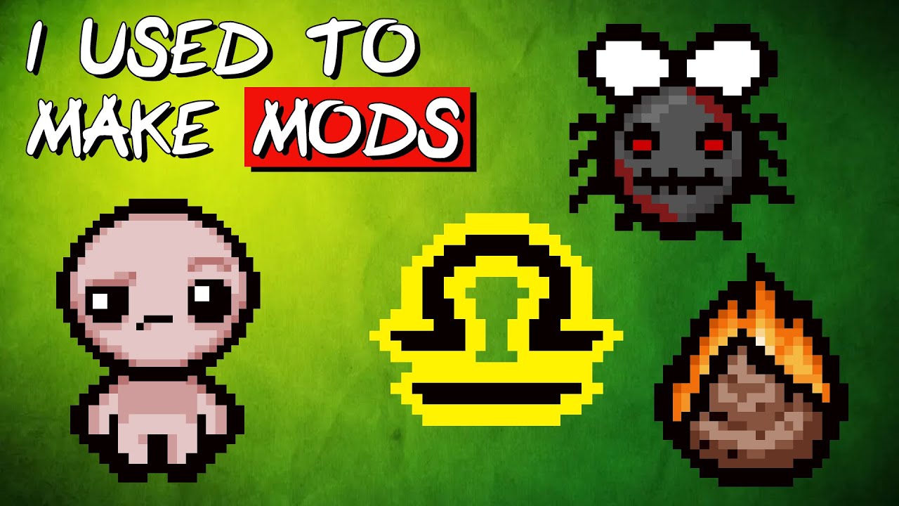Showcasing MY OWN MODS - The Binding of Isaac Repentance - YouTube