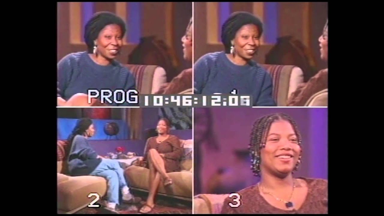 90's Throwback: The Whoopi Goldberg Show - Queen Latifah - YouTube
