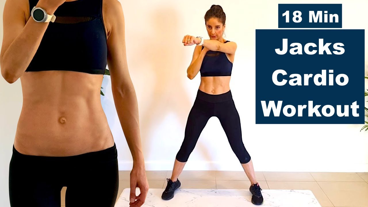 18 Min Jacks Cardio Workout | No Equipment - YouTube