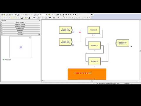 Advanced Manufacturing-CA3-Arena Simulation Model - YouTube