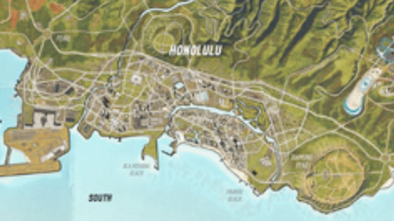 The Crew Motorfest: Driving Honolulu, HI - Full Map Tour - YouTube