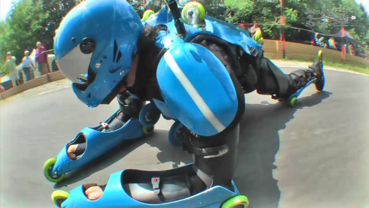 rollerman on almabtrieb 2010 (fast as blue arrow LONG movie !) - YouTube