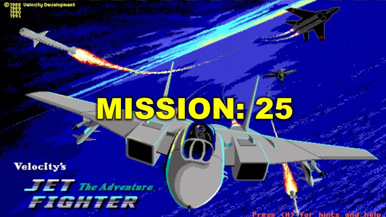 Jetfighter: The Adventure (1988) - Mission 25/32 - YouTube
