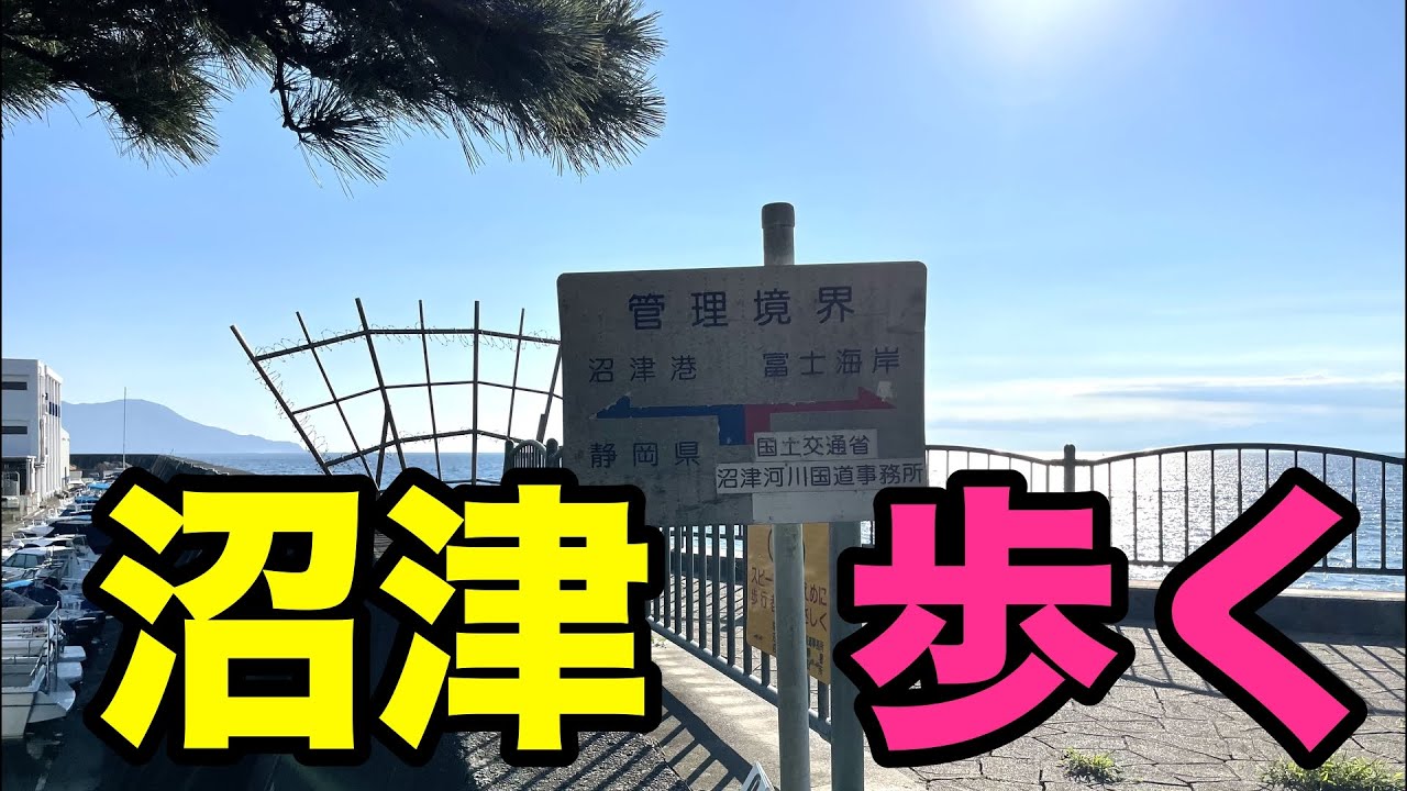 沼津駅から沼津港の辺りを歩いてみた / Walking around Numazu Station and Numazu Port - YouTube