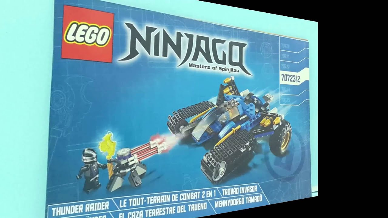 Lego Ninjago 70723 Thunder Raider Review_레고 닌자고 70273 썬더레이더 장난감 레고장난감 ...