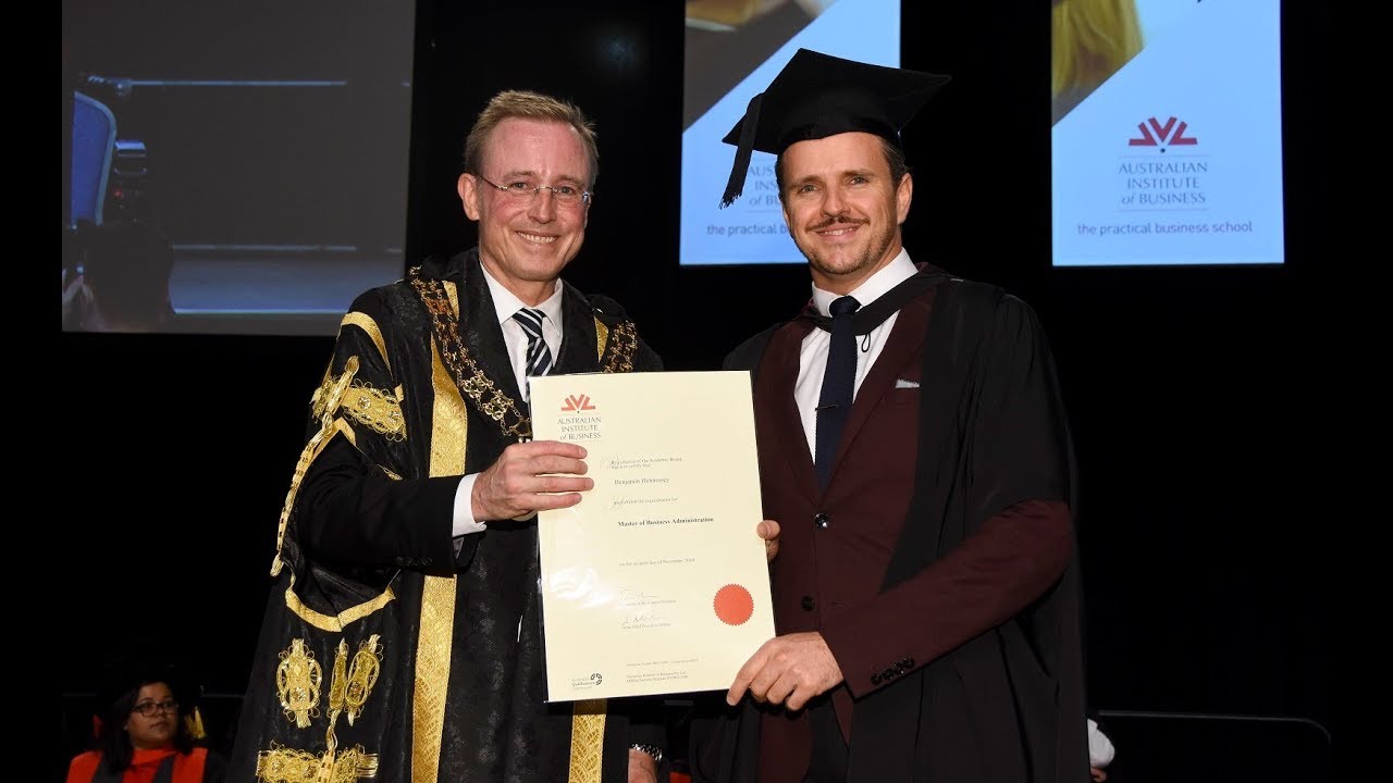 AIB MBA Graduate Benjamin Hennessey - YouTube
