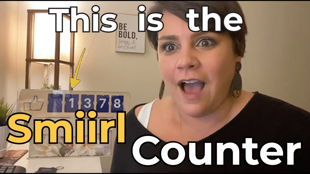 Smiirl Social Media Counter - YouTube