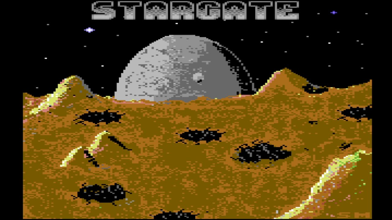 C64 Game: Stargate (1994, CP Verlag/Magic Disk 64) - YouTube