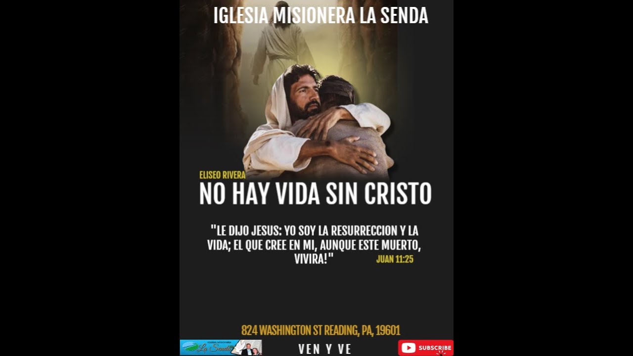 No Hay Vida Sin Cristo Eliseo Rivera - YouTube
