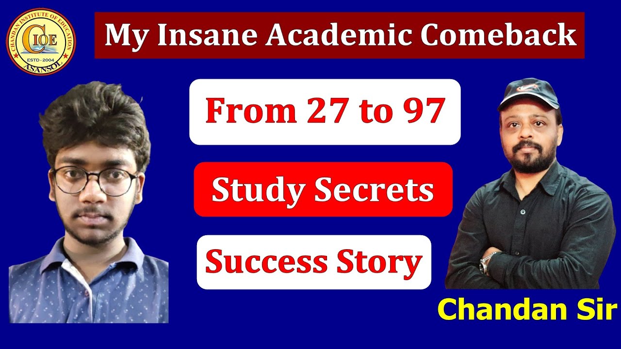 "From 27 to 97: My Insane Academic Comeback | Student Success Story ...