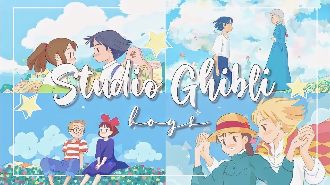 MOST HANDSOME STUDIO GHIBLI MALE CHARACTERS🌟 - YouTube