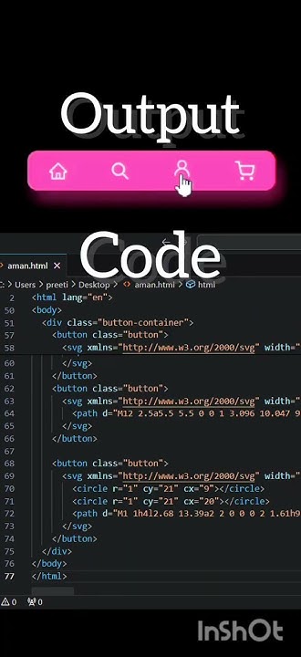 Button Animation In Html Css Coding Htmlcss Frontendcourse
