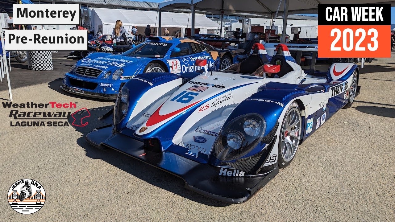 Monterey Pre Reunion at Laguna Seca Raceway | Car Week 2023 - YouTube