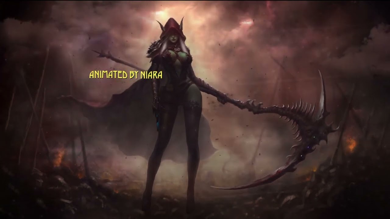 Queen of the Death, Sylvanas - World of Warcraft [NK STUDIO] (Wallpaper ...