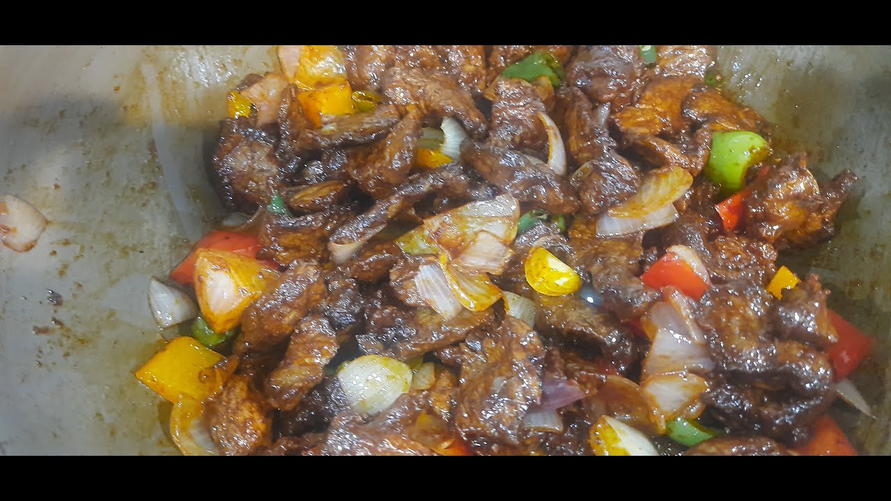 How to make beef 65 Indian style - YouTube
