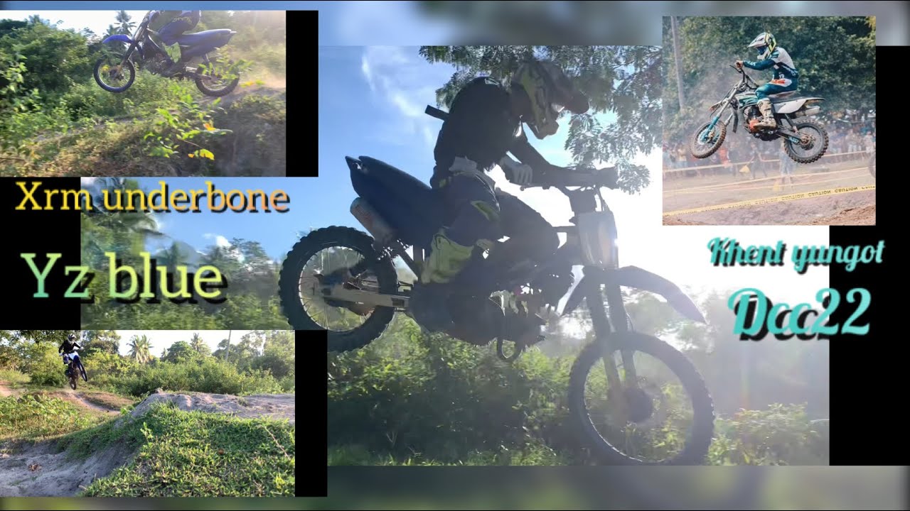 Xrm underbone 125 blue yrt racing rider khent yungot - YouTube