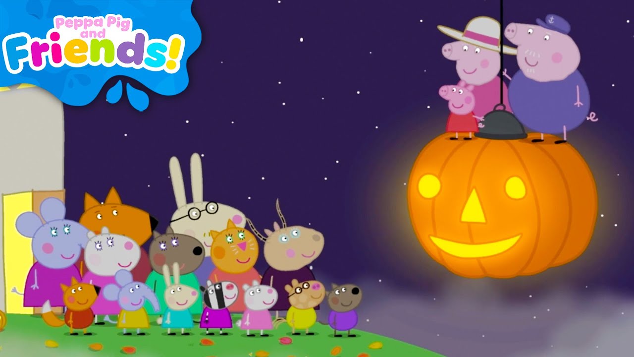 Peppa Pig Builds a BIG Pumpkin 🎃😄 | Peppa & Friends: Halloween ...