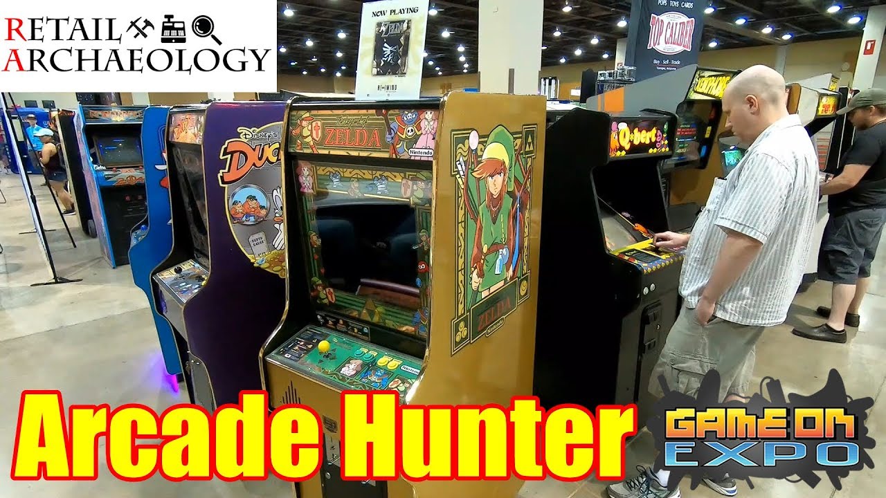 Arcade Hunter: Game On Expo 2018 | Retail Archaeology - YouTube