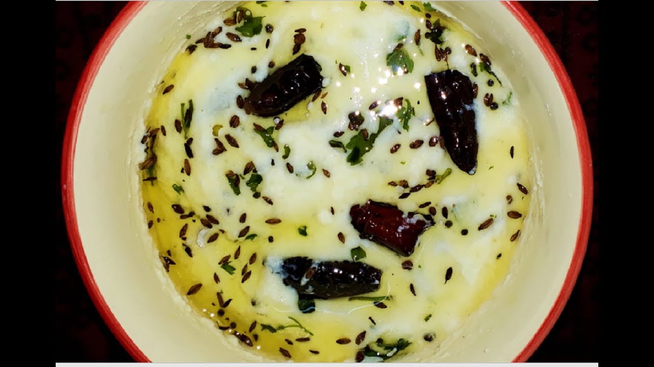 Dahi Tadka | Bagara Dahi | दही तड़का | Recipe by Mrs. Norien - YouTube