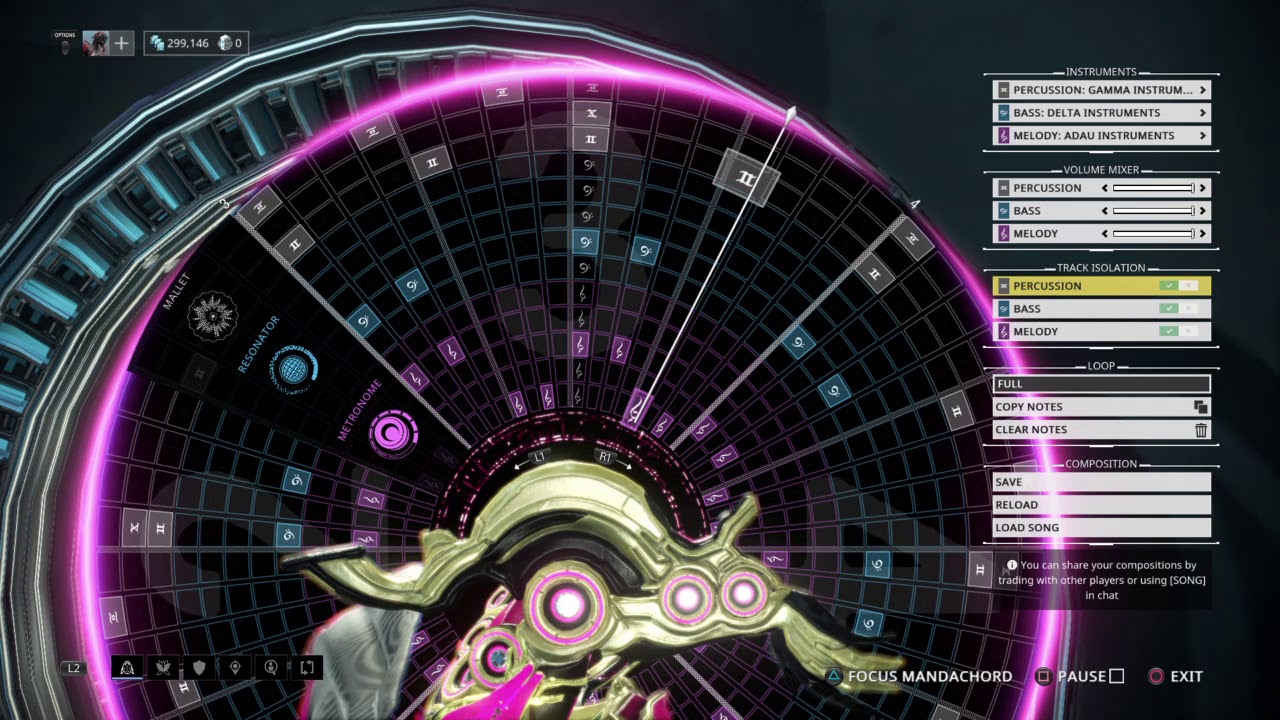 Warframe Octavia Mandachord Attack On Titan Armored Titan Song - YouTube