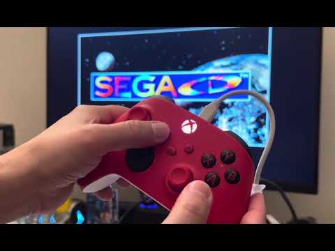 Atari Gamestation Pro - testing ps4, Xbox controller and testing SegaCD ...