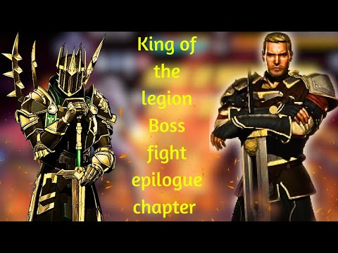 king of the legion Boss fight🔥 epilogue final chapter gameplay# ...
