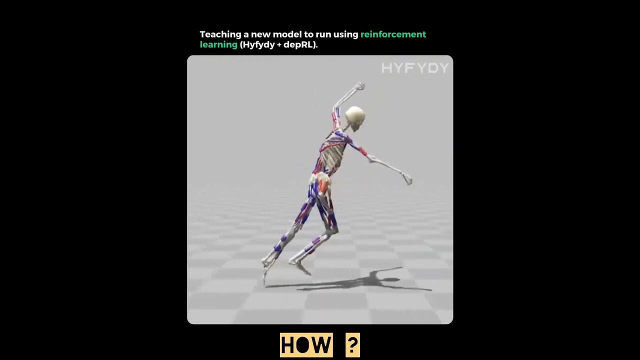 How AI Learns to Walk Before It Can Run! 🏃‍♂️🤖 Reinforcement learning in action! 🚀 #ai #how # ...