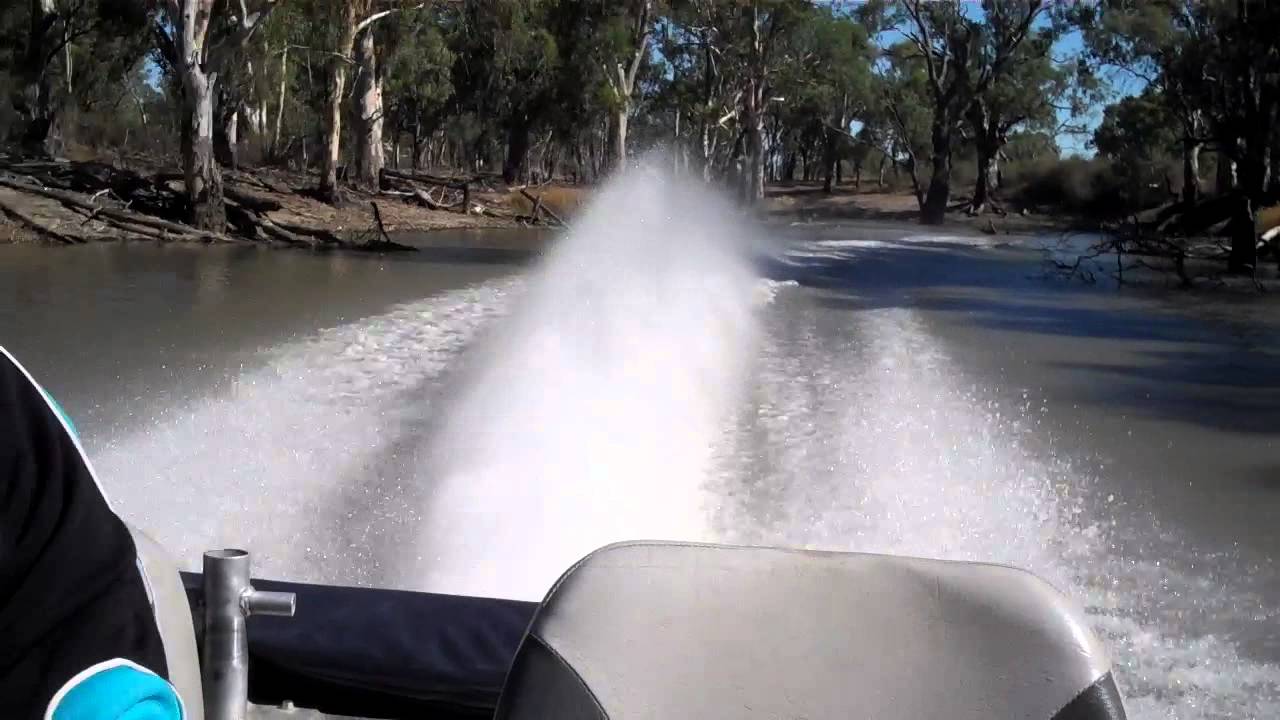 GreenJet Boats | Power demonstration | Wakool River - YouTube
