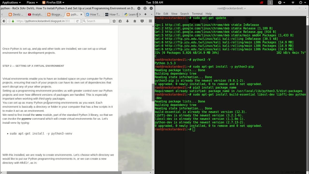 How To Install Python 3 and Set Up a Local Programming Environment on ...