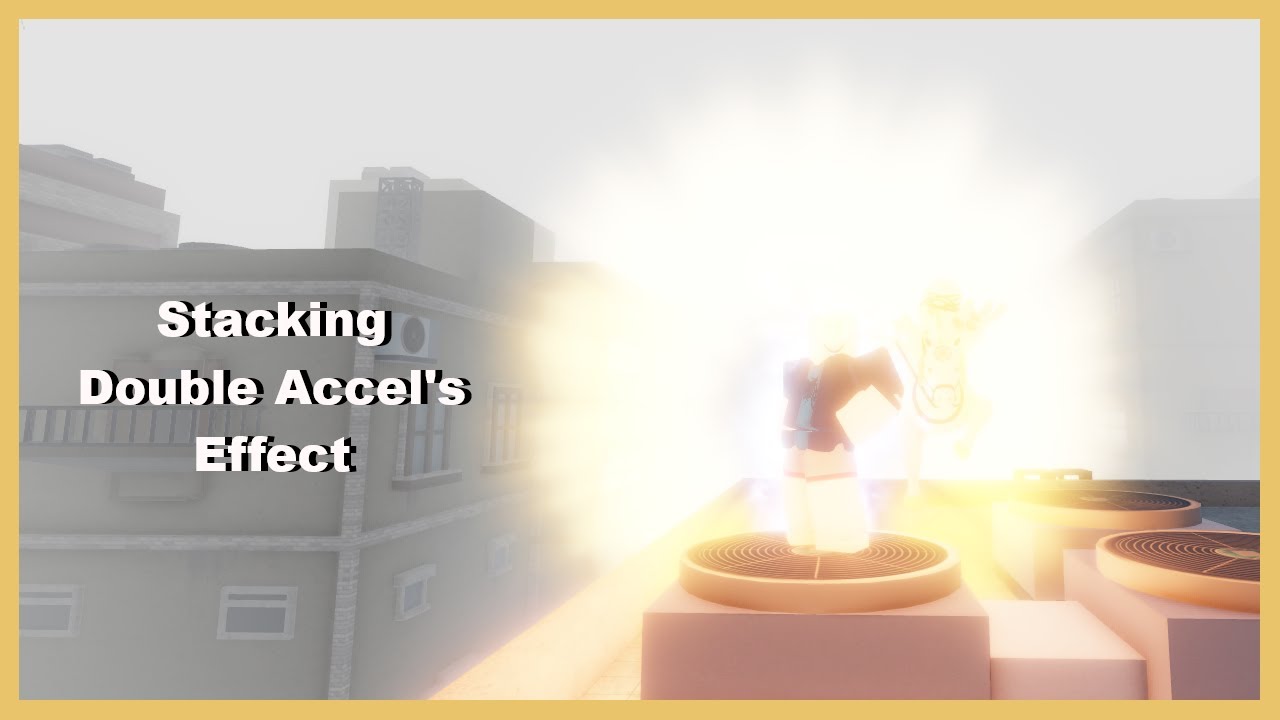 Stacking Double Accel speed with MiH | YBA - YouTube