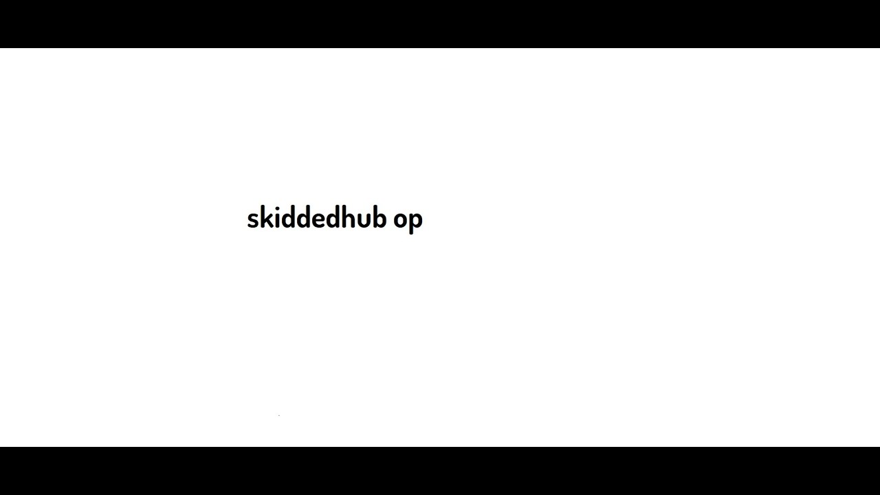 New best script executer? Skiddedhub Rewiew OP - YouTube