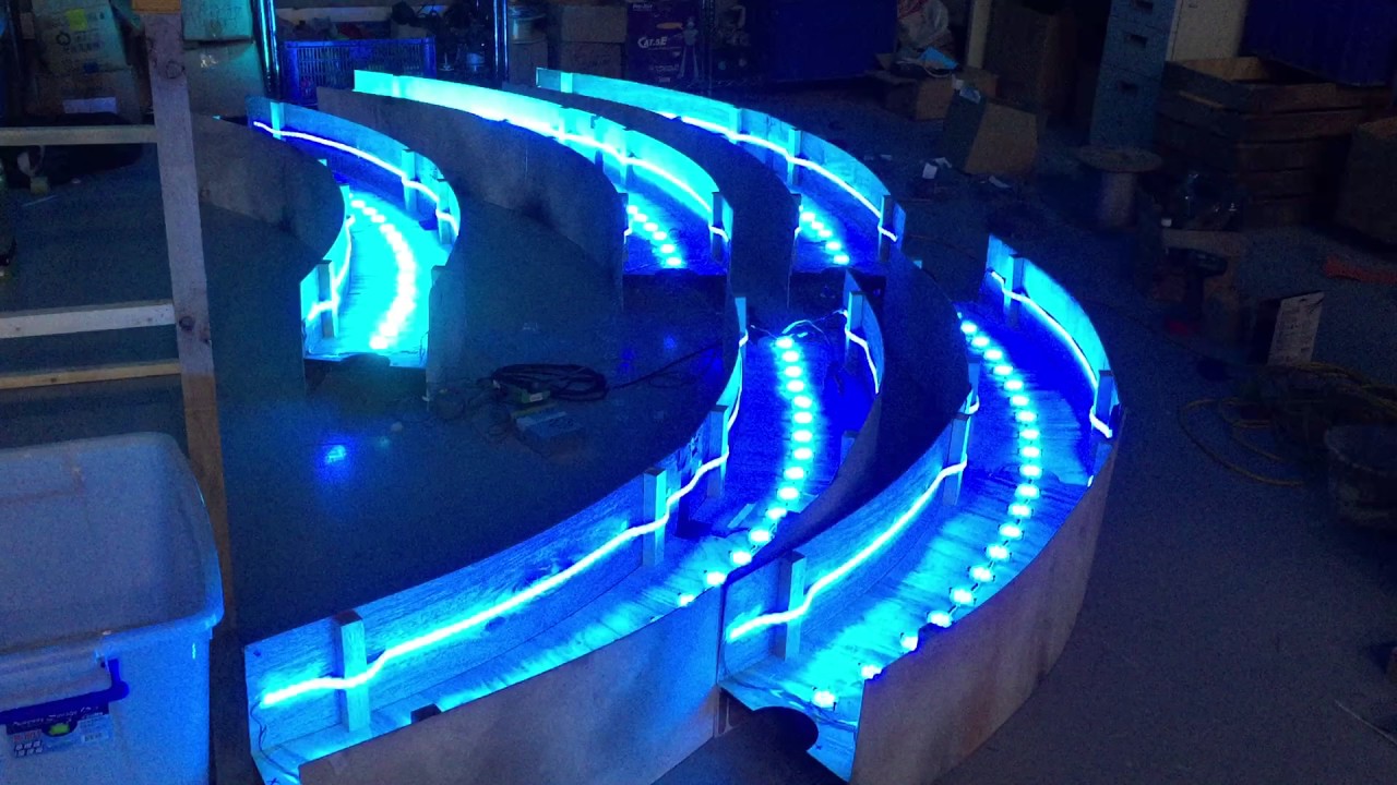 LED pixel Mapping demo-3 - YouTube